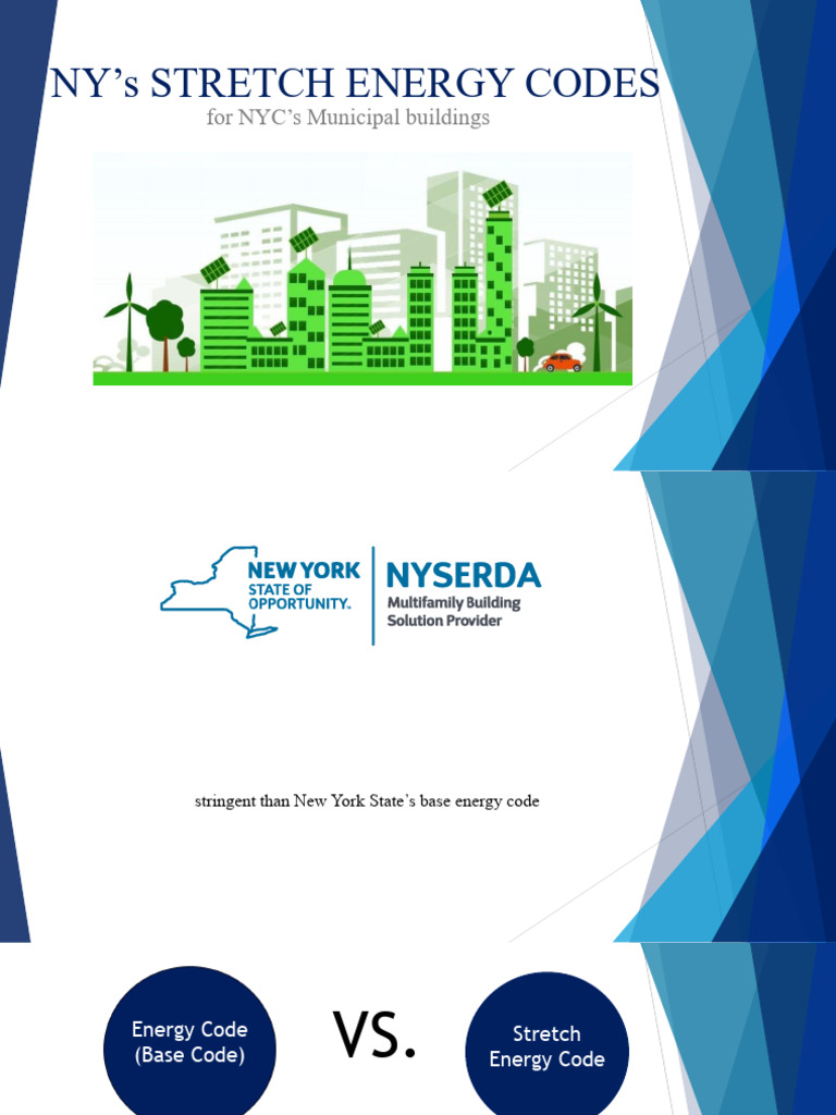 NY's STRETCH ENERGY CODES | PDF | Efficient Energy Use | Environment