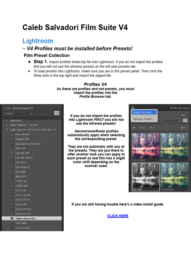MUST READ! V4 | PDF | Imaging
