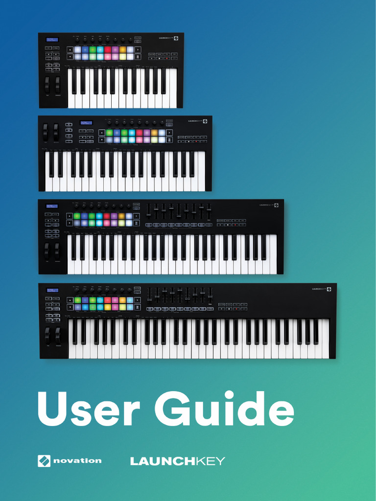 Novation Launchkey 61 Mk3 | PDF | Computer Keyboard | Scale (Music)