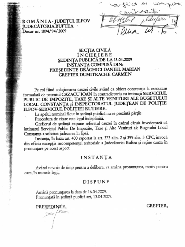 Tema 6 - dosar 1894 302 2009 | PDF