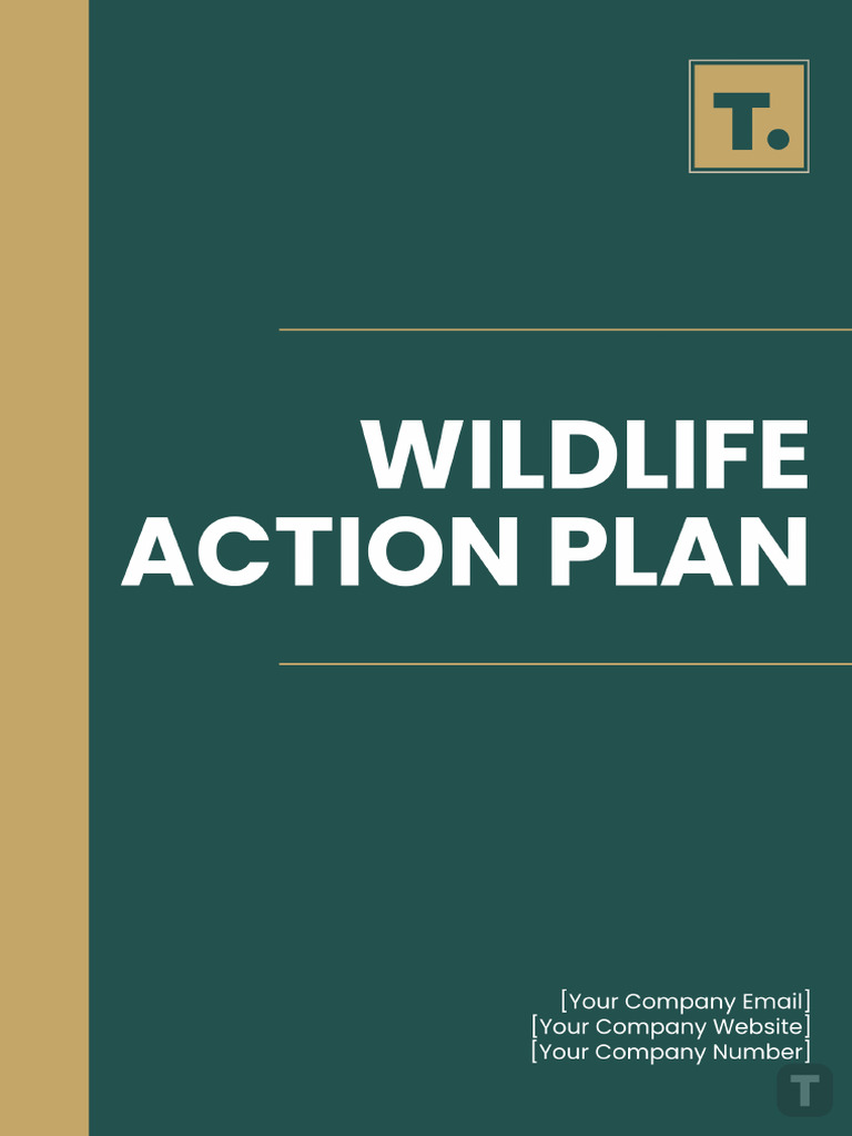 Wildlife Action Plan Template | PDF
