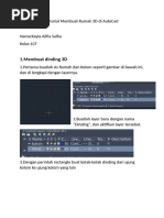 Membuat Atap Pada Sketchup - Tutorial Sekecap | PDF