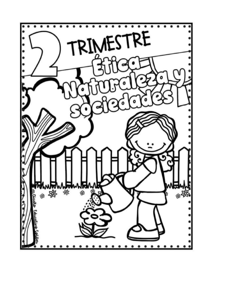 PORTADA DE ETICA,NATURALEZA Y SOCIEDAD SEGUNDO TRIMESTRE | PDF