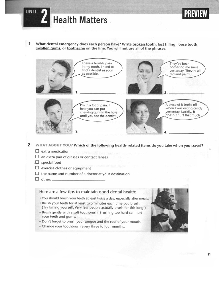 Workbook Top Notch 3 UNIT 2 | PDF