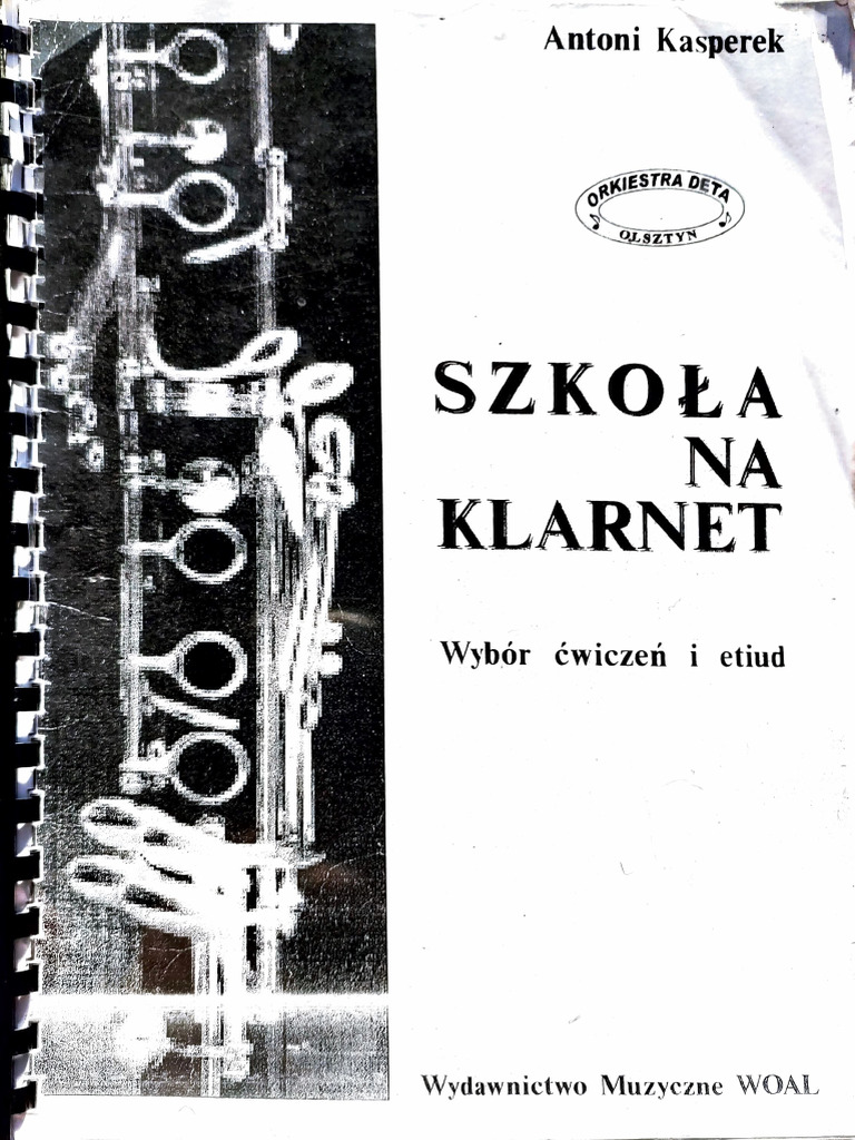 Antoni Kasperek - Szkoła Na Klarnet PDF | PDF