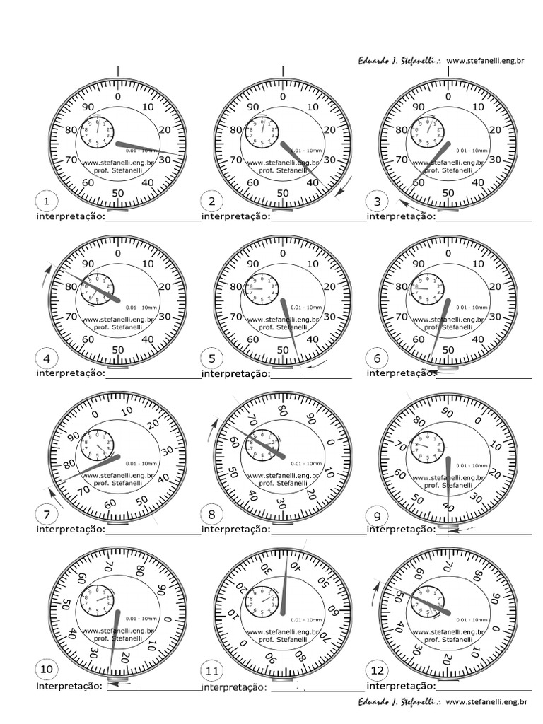 Ejercicios Cronómetro | PDF