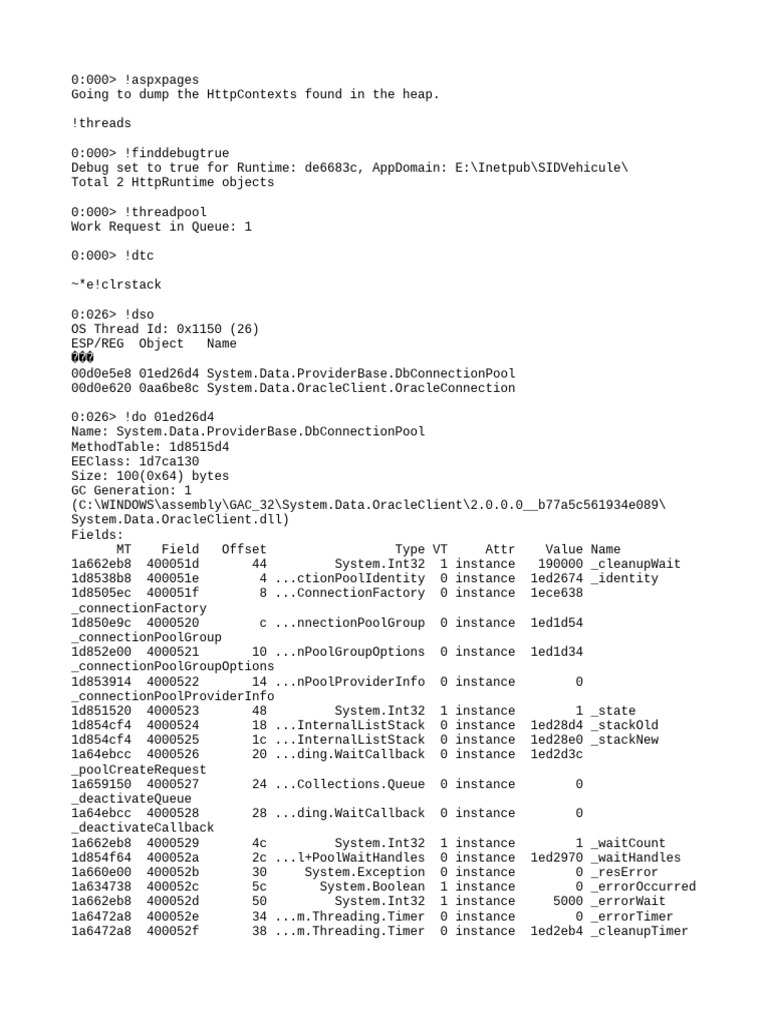 wcf dump debugging | PDF | Integer (Computer Science) | Operating ... wcf dump debugging | PDF | Integer (Computer Science) | Operating ...