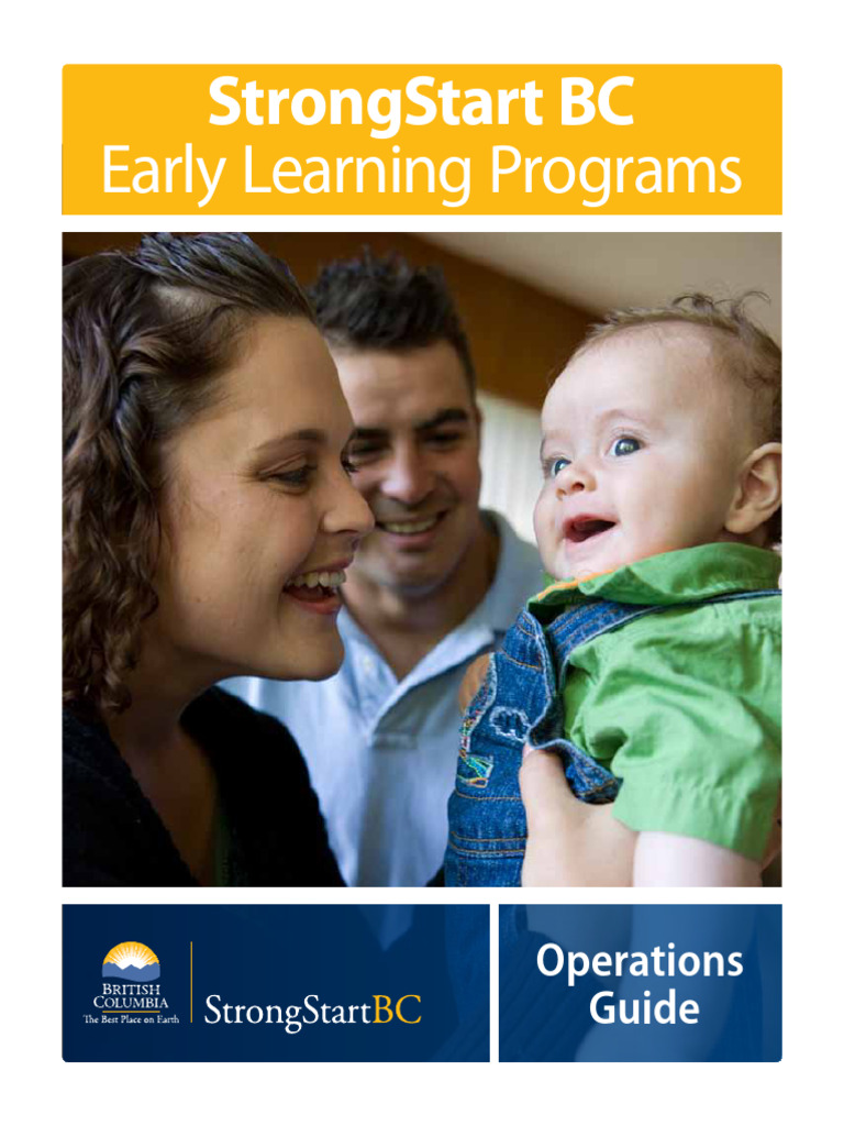 StrongStart BC Early Learning Guide | PDF | Preschool | Learning