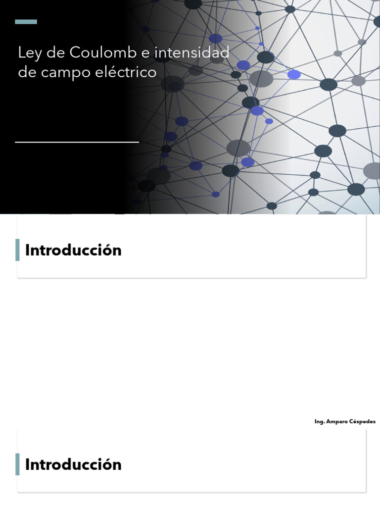 Ley de Coulomb y Campo Electrico | PDF | Carga eléctrica ...