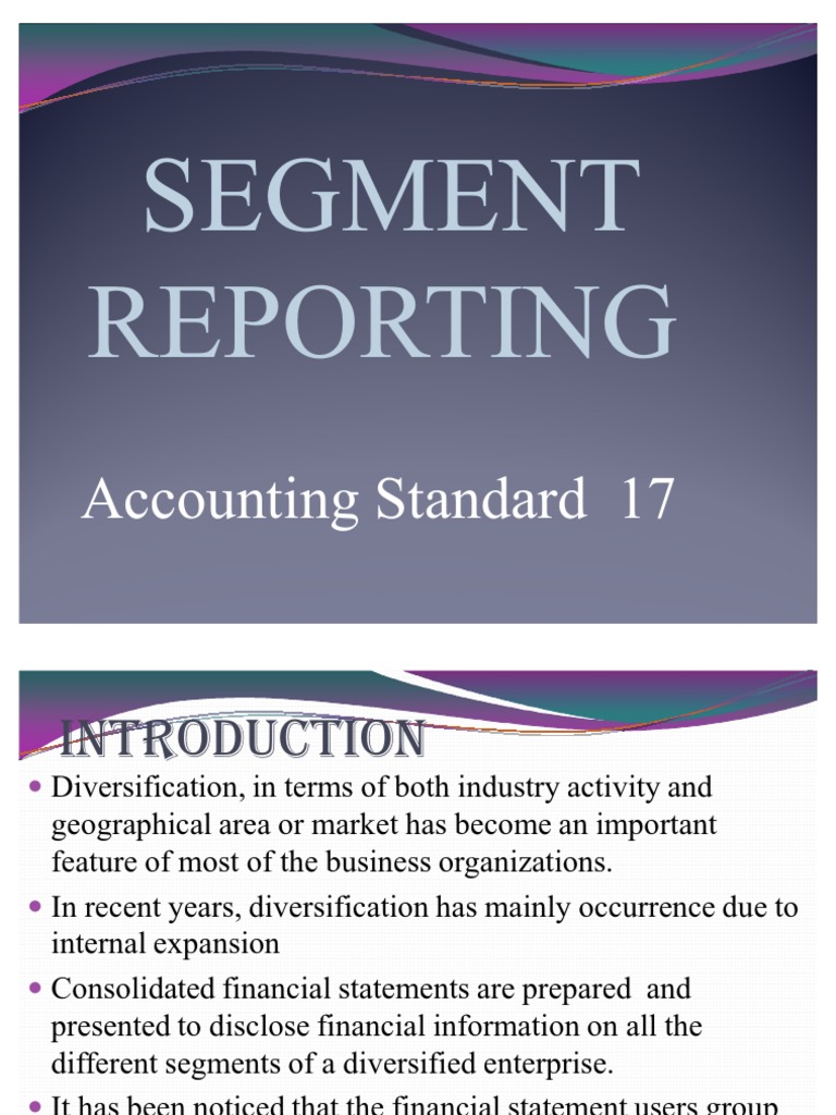 Segment Reporting | PDF | Expense | Financial Statement
