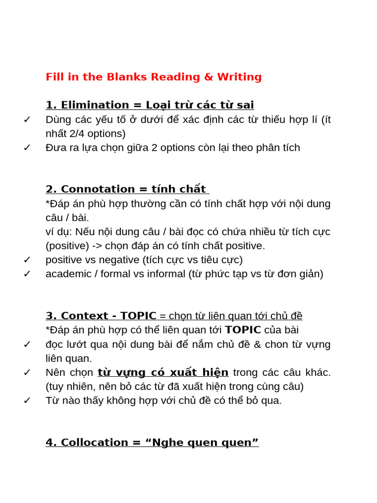 FIB R &W Tips | PDF