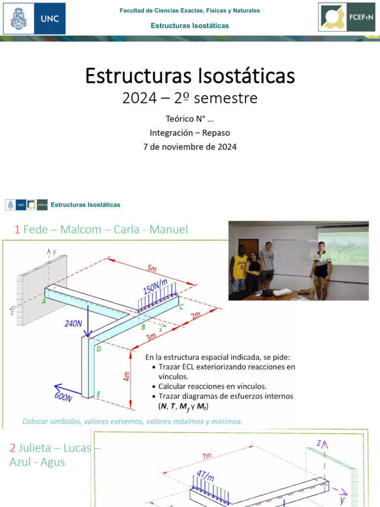 2024_Estructuras Isostáticas - last one | PDF