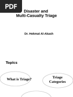 Triage Notes | PDF | Emergency Department | Public Safety