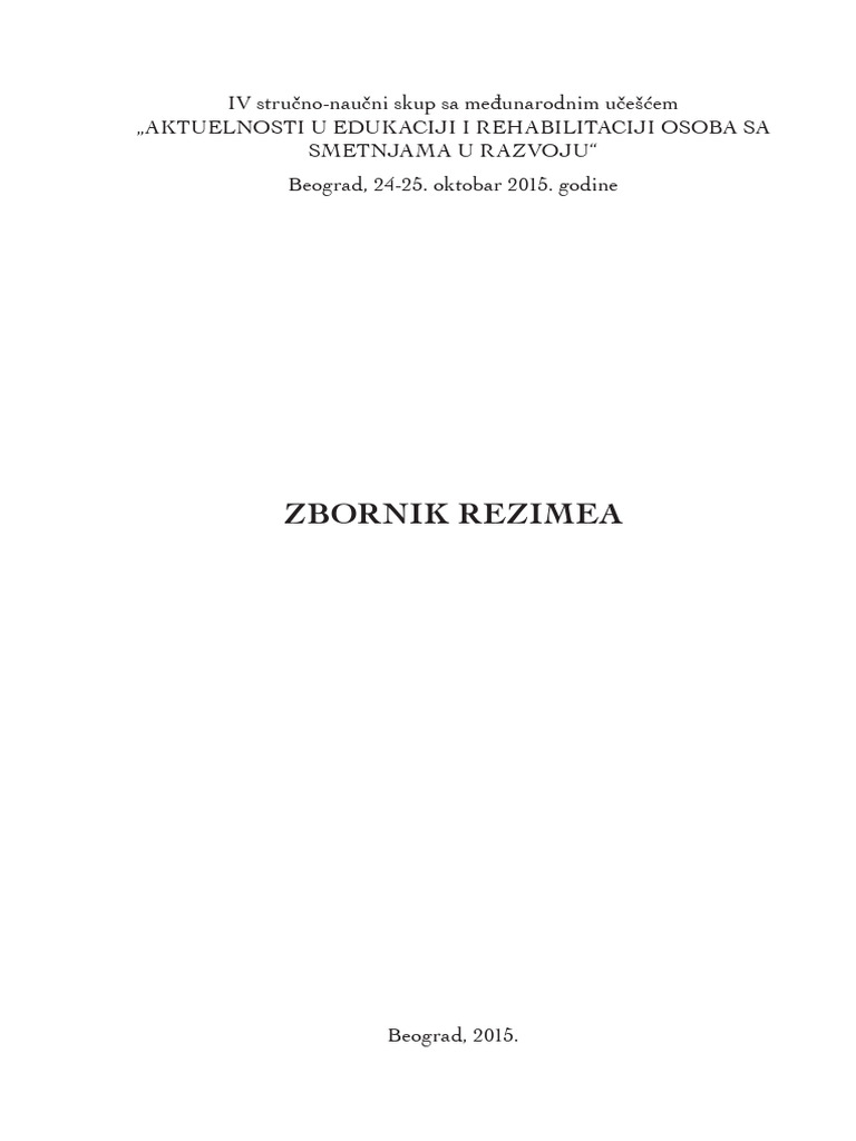 1056553.zbornik Beograd 2015 | PDF