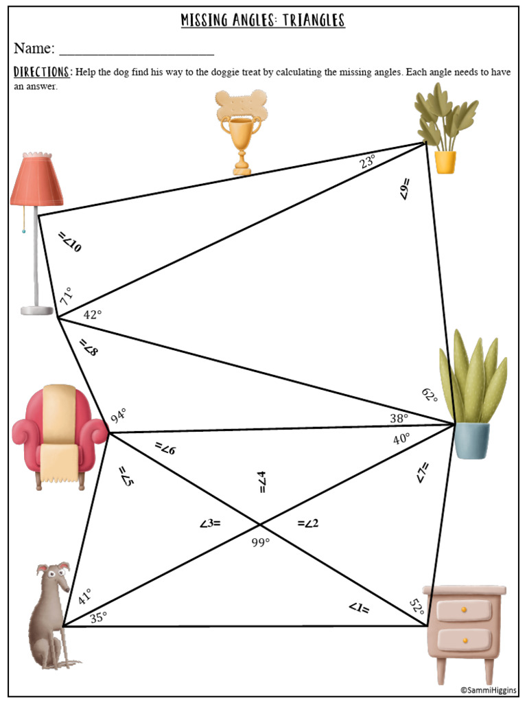 FindtheMissingAnglesFreebie-1 | PDF | Triangle | Digital Millennium ...