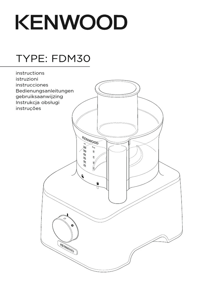 FDM301SS-229832 | PDF | Food Processor | Blender