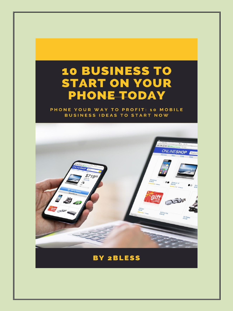 10 Business To Start On Your Phone Today | PDF | Foreign Exchange ...