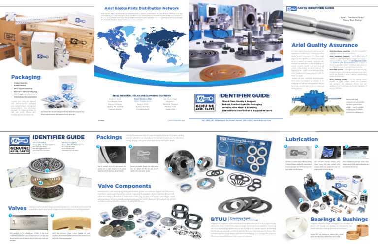 Ariel Parts Identifier | PDF | Bearing (Mechanical) | Valve