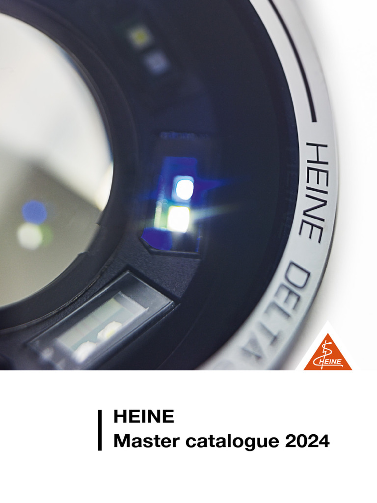 HEINE Master Catalogue 2024 EN | PDF | Battery Charger | Light Emitting ...