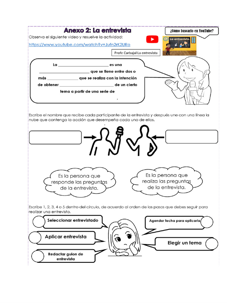 Entrevista Hoja de Trabajo | PDF