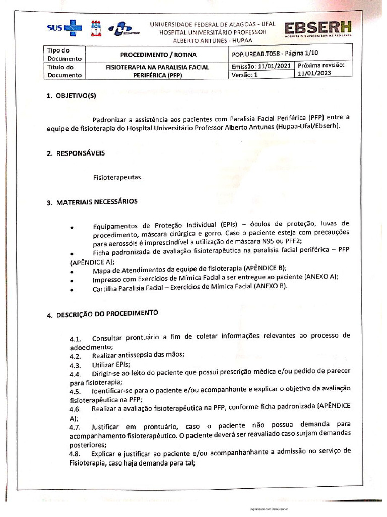 Pop058 Fisioterapia Na PFP | PDF