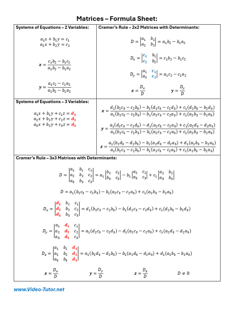 1 | PDF | Matrix Theory | Linear Algebra