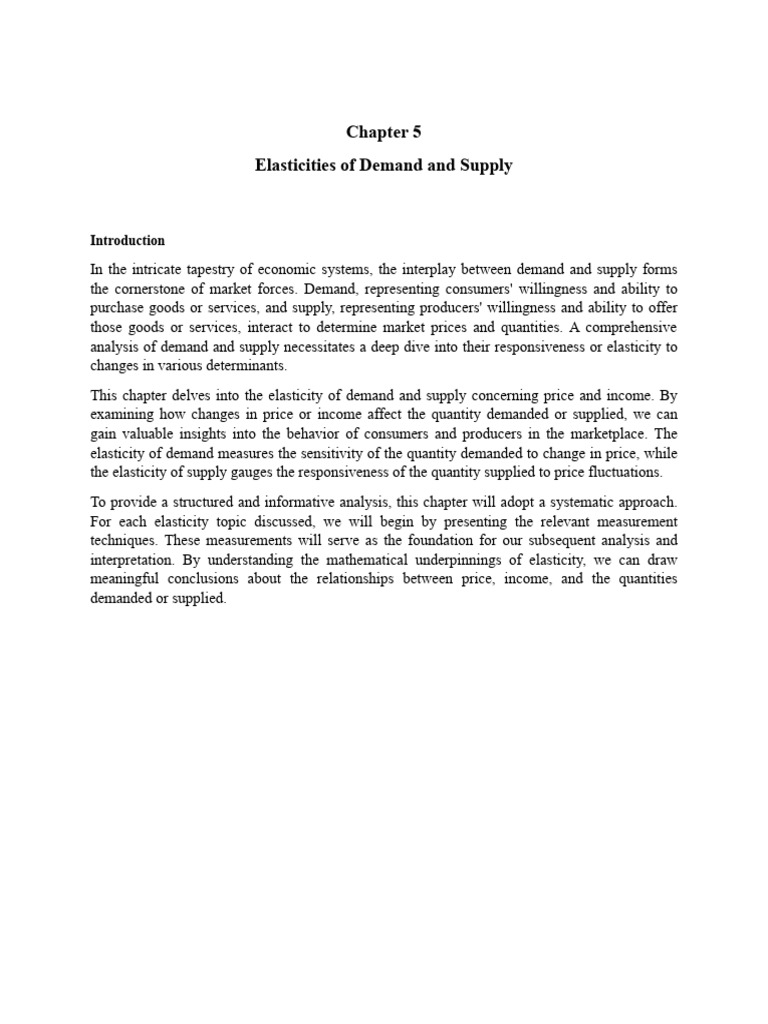 Elasticity | PDF | Elasticity (Economics) | Demand