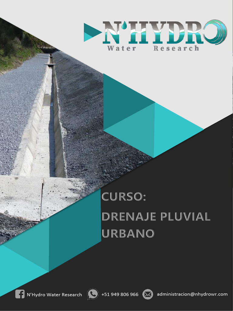 Drenaje Pluvial Urbano | PDF | Drenaje | Hidrología