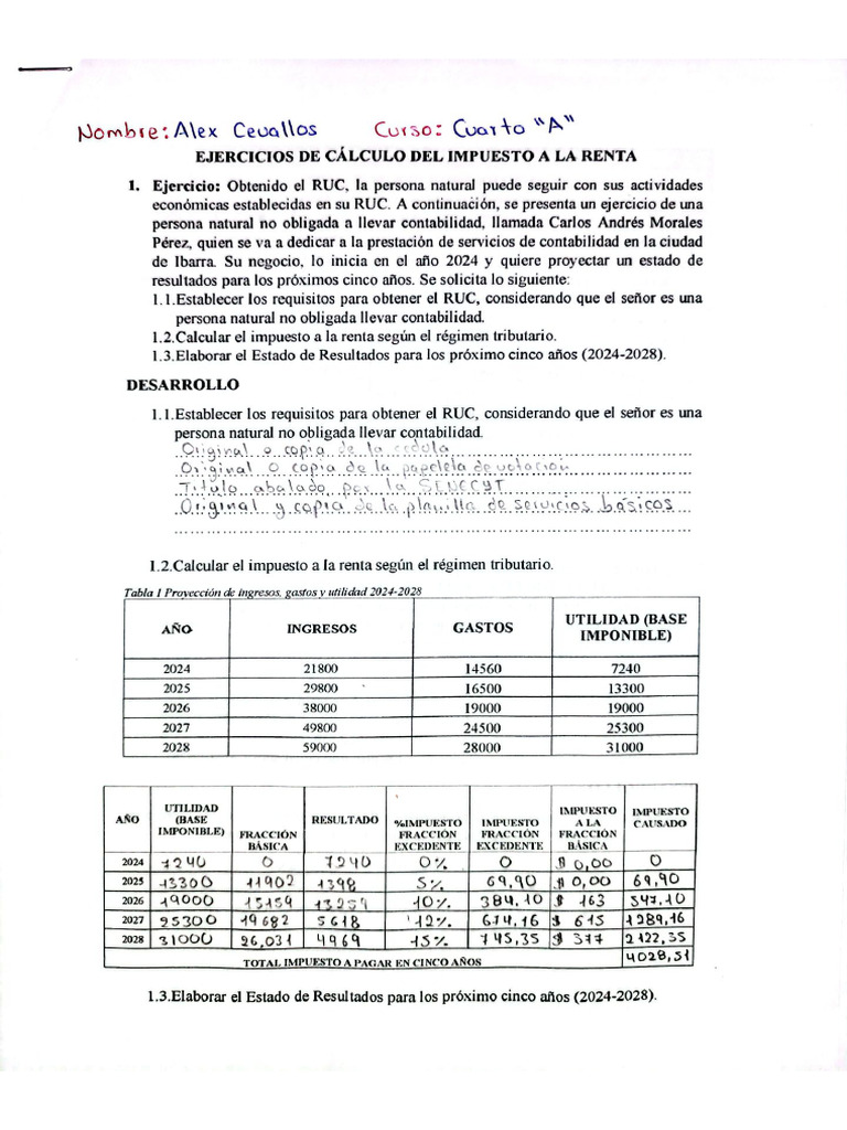 Alex Cevallos_Regímenes tributarios (2) | PDF