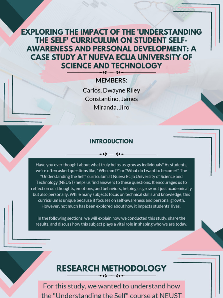 uts final presentation | PDF | Self Awareness | Methodology