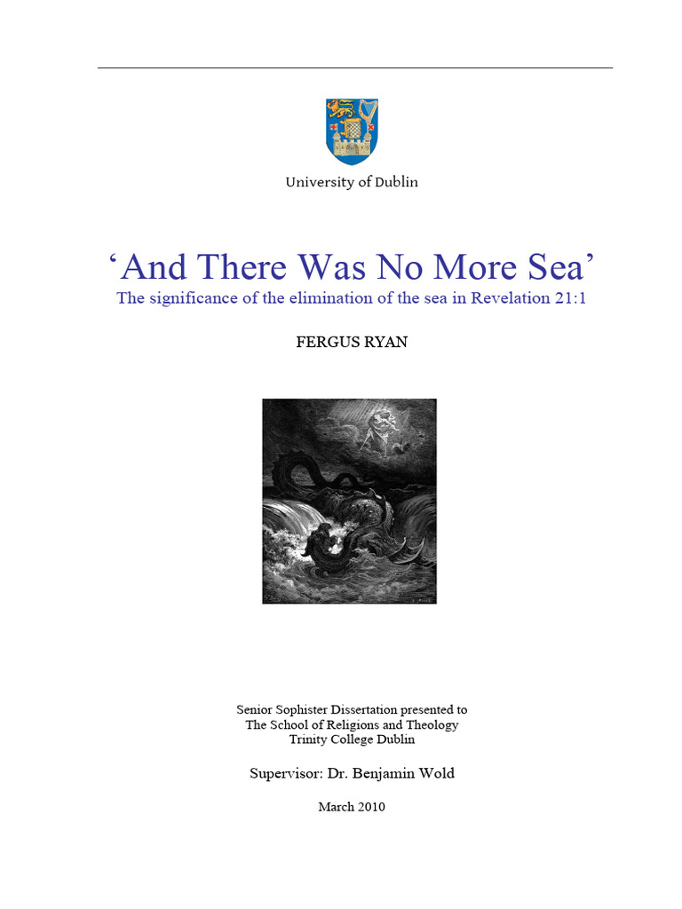 No More Sea | PDF | Genesis Creation Narrative | Serpents In The Bible