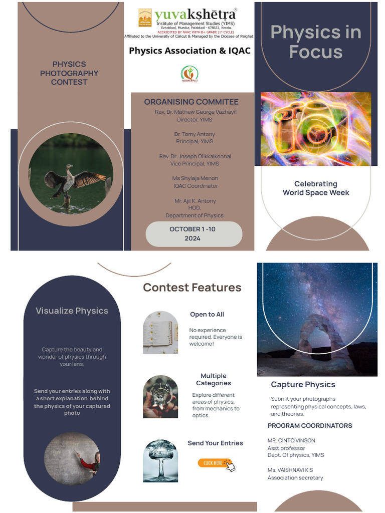 Physics Photography Contest 2024 | PDF | Physical Sciences | Vision