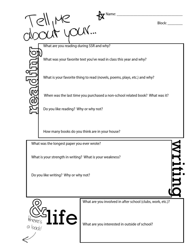 New Class Survey | PDF