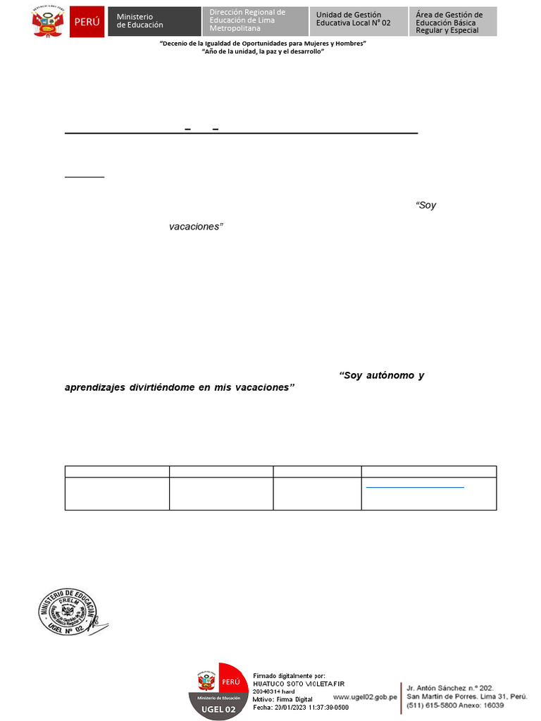 Oficio Múltiple #014-2023-Agebre Invitación A Directivos Programa de Recuperación de ...