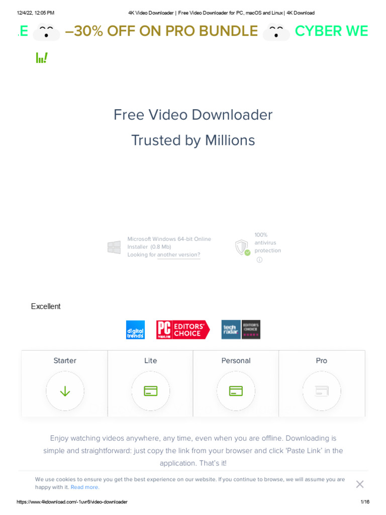 4K Video Downloader - Free Video Downloader for PС, macOS and Linux ...