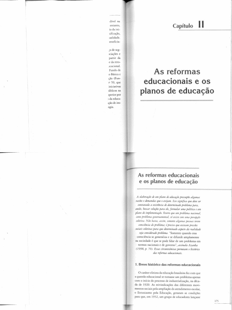 Texto2 Unidade III Ref PLANO EDUCACAO LIBANEO Etal pp171-230 2aparte | PDF
