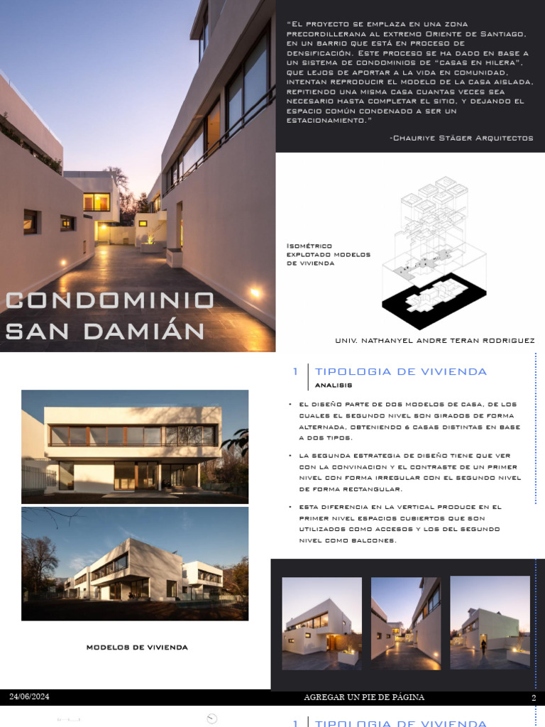 Condominio San Damián: Diseño y Análisis | PDF | Clima