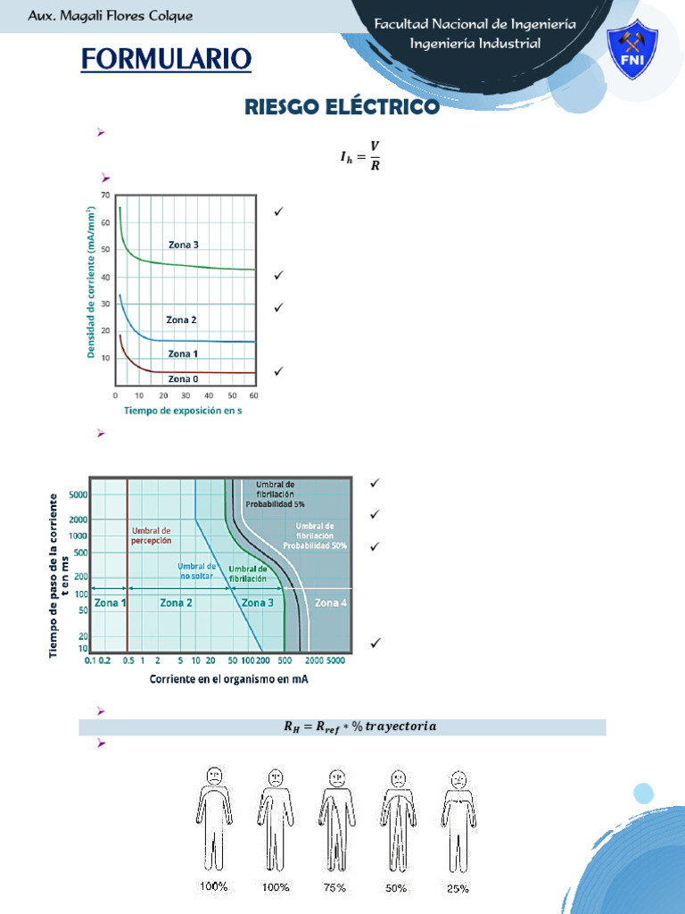 Formulario - Riesgo Electrico | PDF | Electricidad | Cantidad