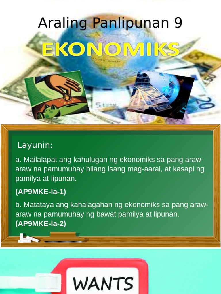 AP 9 Module 1 Ang Ekonomiks | PDF