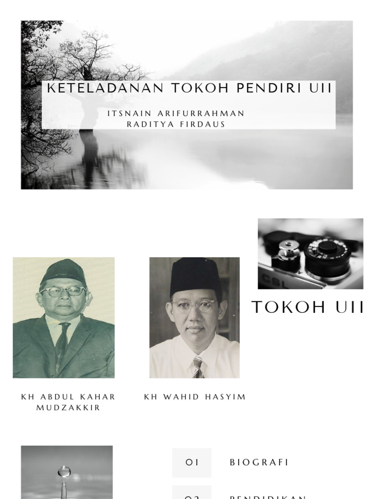 Tokoh Pendiri Universitas Islam Indonesia | PDF