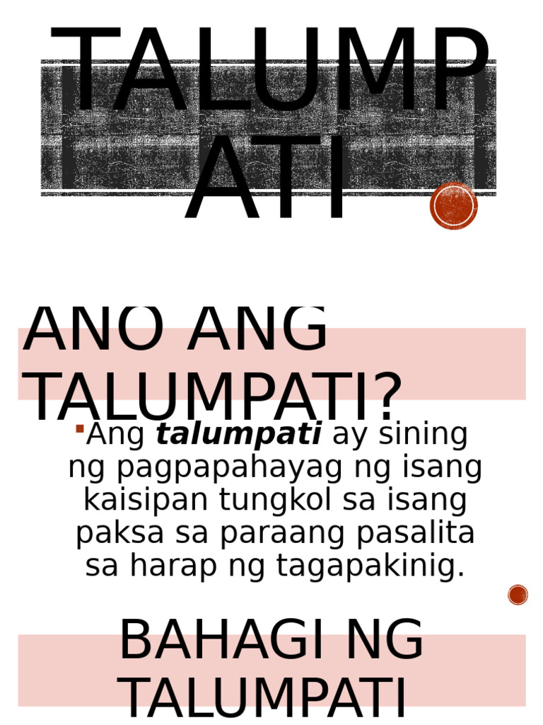 TALUMPATI | PDF