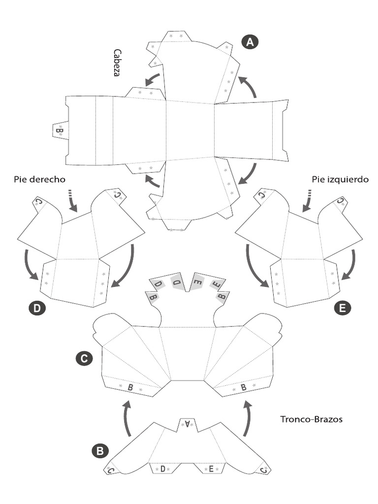 Personaje Sentado_troquel | PDF
