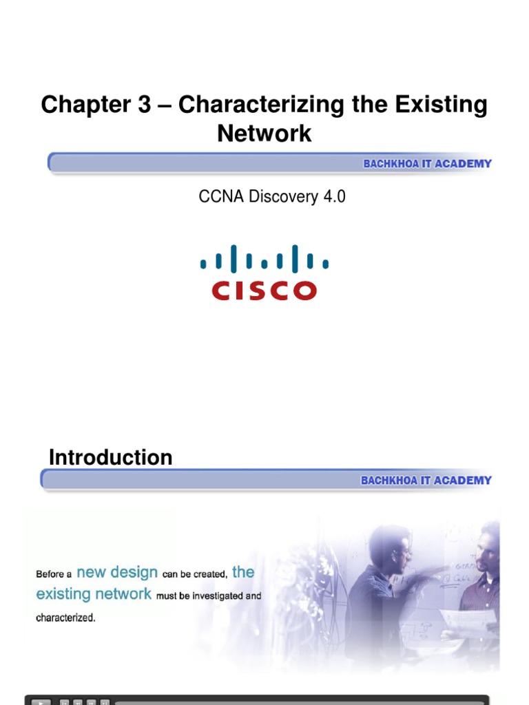 CCNA Dis4 - Chapter 3 - Characterizing The Existing Network - PPT (Compatibility Mode) | PDF ...
