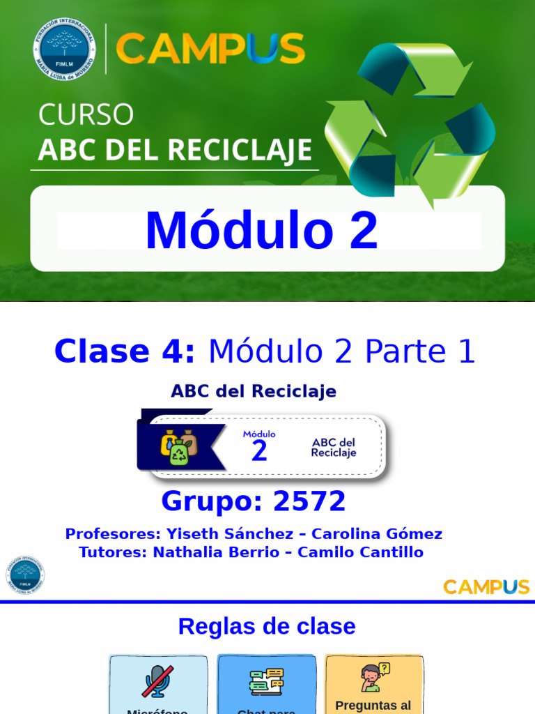 Módulo 2 Parte 1 2 Diapositivas De Repaso Profesores Abc Del