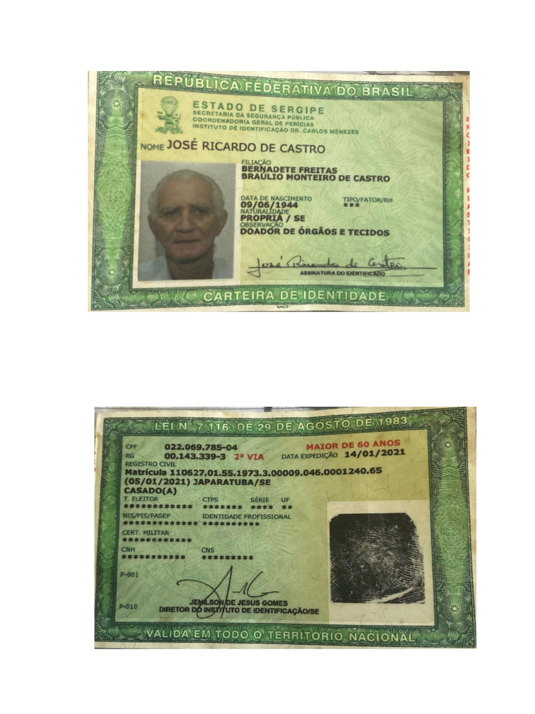 identidade Ricardo | PDF