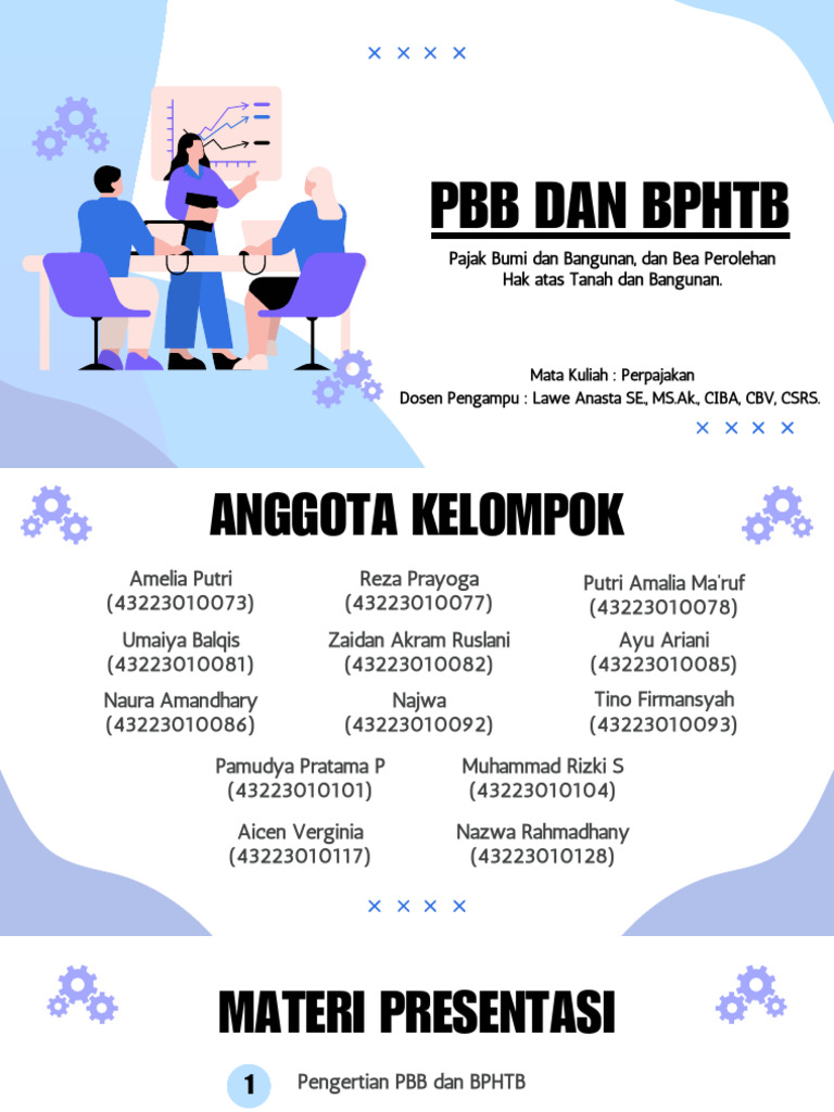PBB Dan BPHTB (Kelompok 2) - 20241202 - 103532 - 0000 | PDF