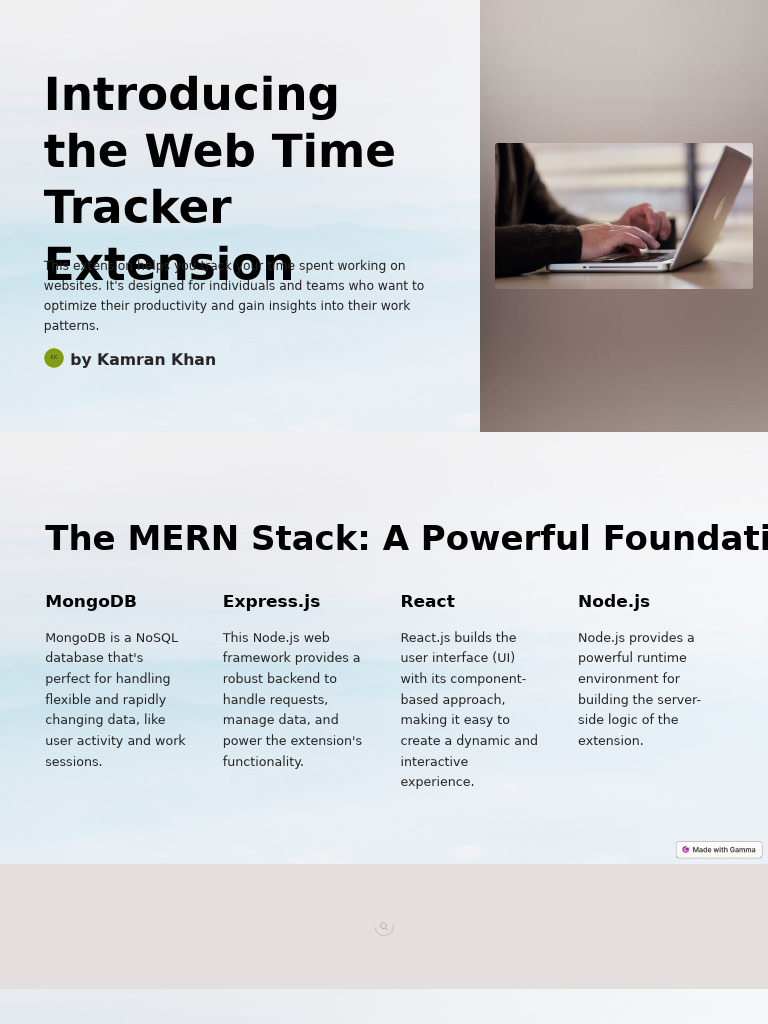 Introducing The Web Time Tracker Extension | PDF | Computing ...