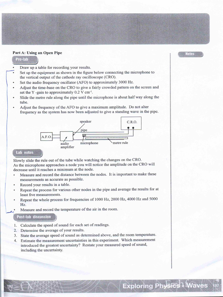 Exploring Physics - Waves problem sets | PDF