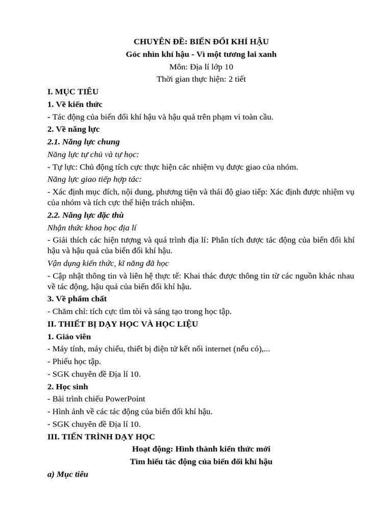 KHBD DIỄN ĐÀN | PDF