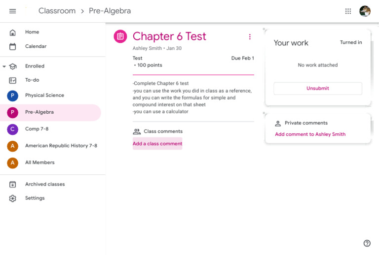 Chapter 6 Test | PDF